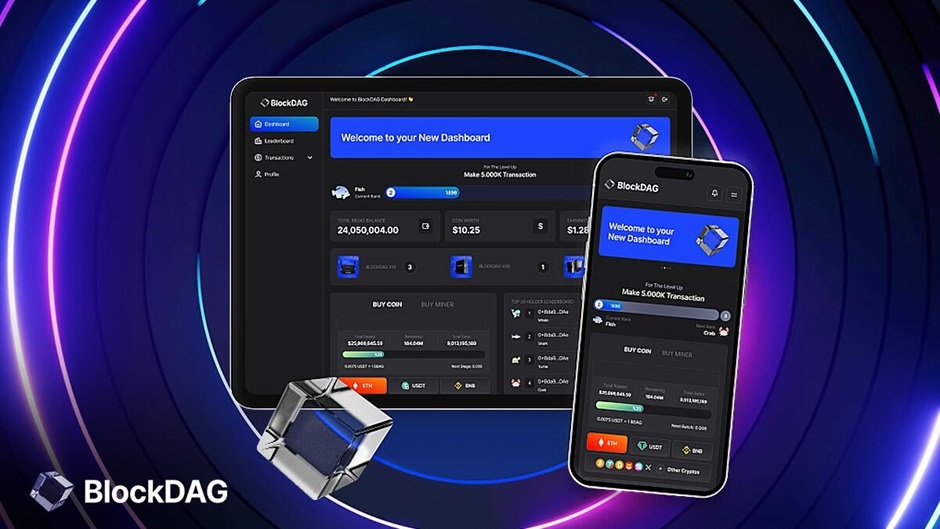 BlockDAG Unveils Community Rankings with Upgraded Dashboard, Promising 30,000x ROI, Outshines ...