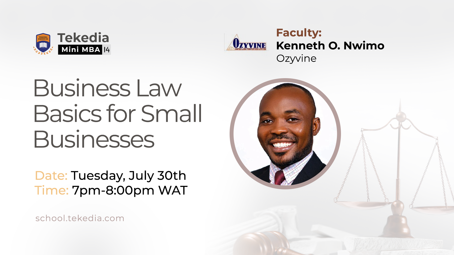 Business Law Basics for Small Businesses – Tekedia Mini-MBA - Tekedia