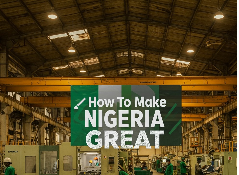 How To Make Nigeria Great by Improving People, Processes and Tools ...