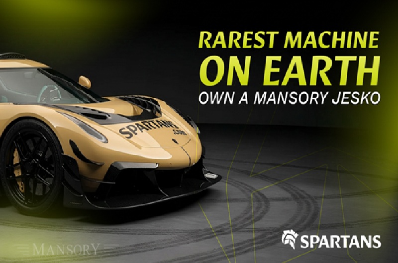 Spartans Launches Global Giveaway: Win a One-of-One Mansory Jesko ...