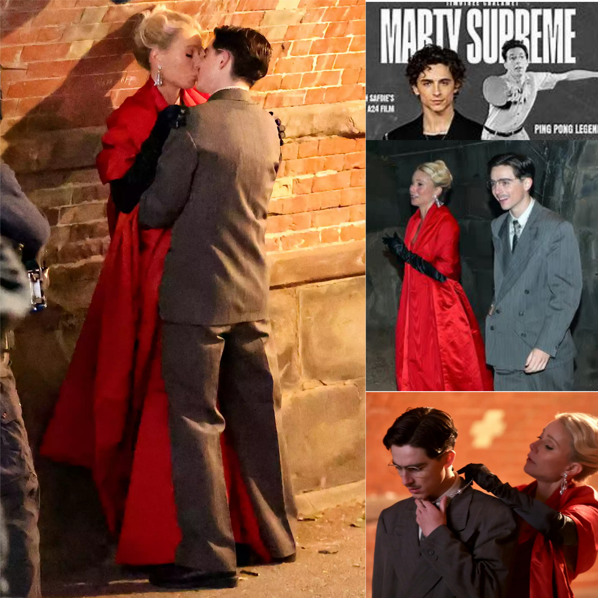 Timothée Chalamet and Gwyneth Paltrow Get Up Close and Personal in ...